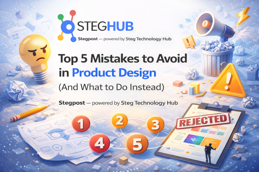 Top 5 Mistakes to Avoid in Product Design (And What to Do Instead ...